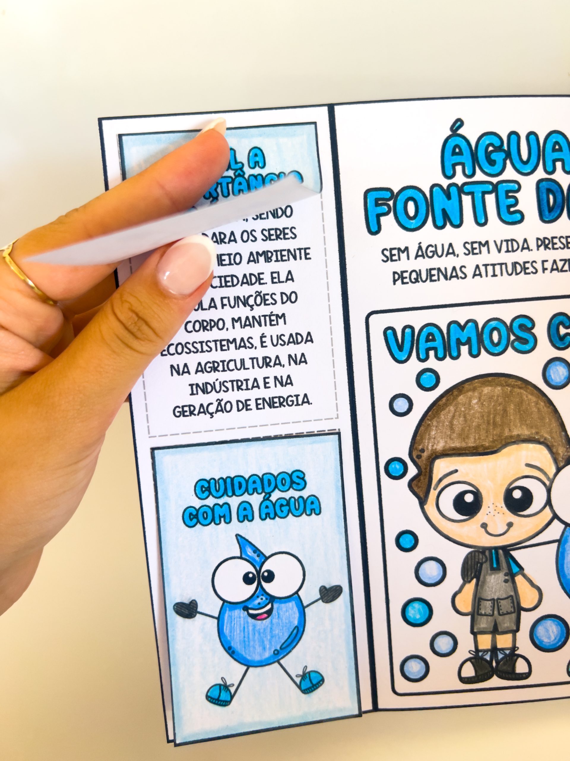 Lapbook Dia da Água – Meus Recursos Pedagógicos