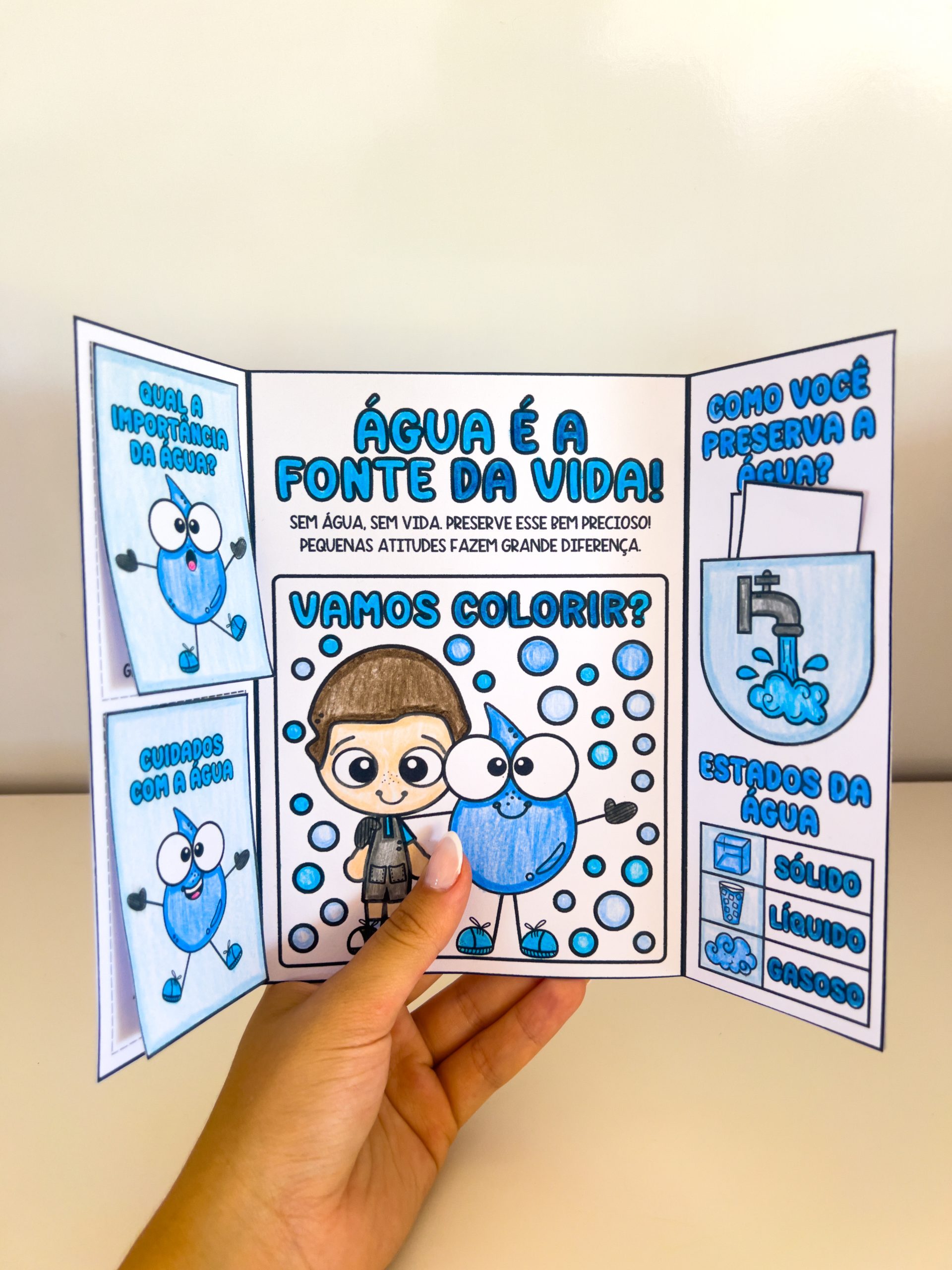 Lapbook Dia da Água – Meus Recursos Pedagógicos